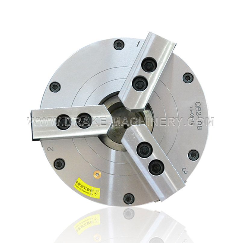 QK3-L Vertical Through Hole Pneumatic Chuck - CNC Power Chuck ...
