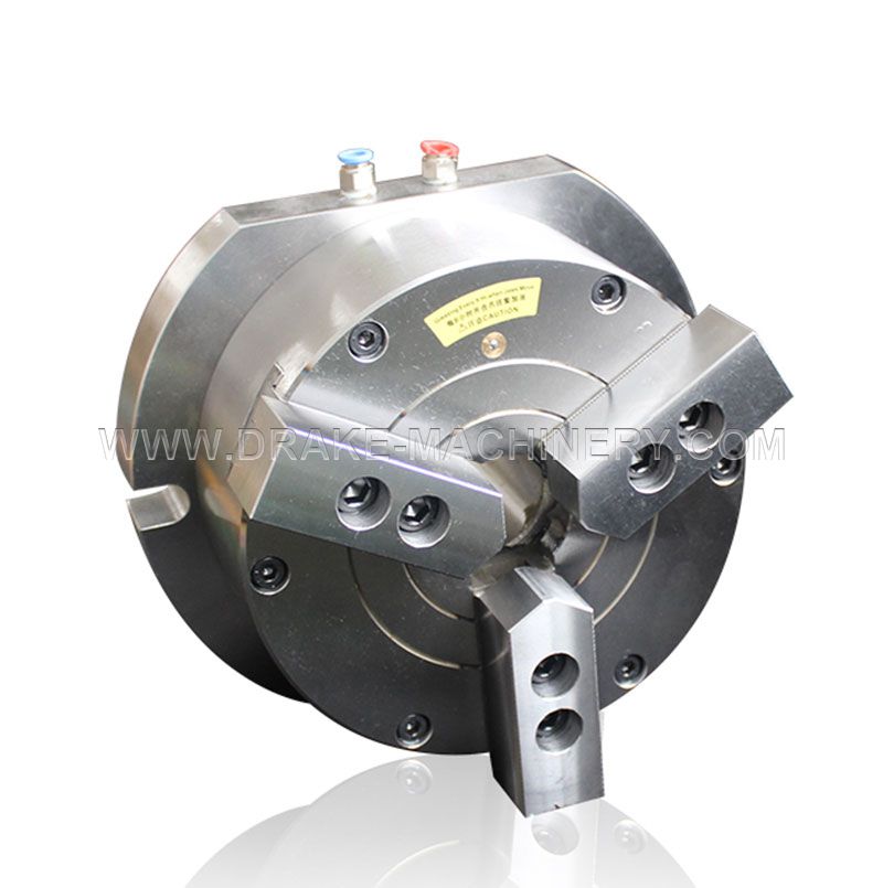 QK3-L Vertical Through Hole Pneumatic Chuck - CNC Power Chuck ...
