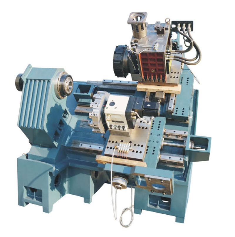45°Single Spindle Upper and Lower Turret Turning Centre(Linear) GP-34T ...